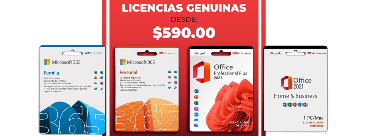 Licencias y Claves de todo tipo de Software| Ms Office -Mr Licencias